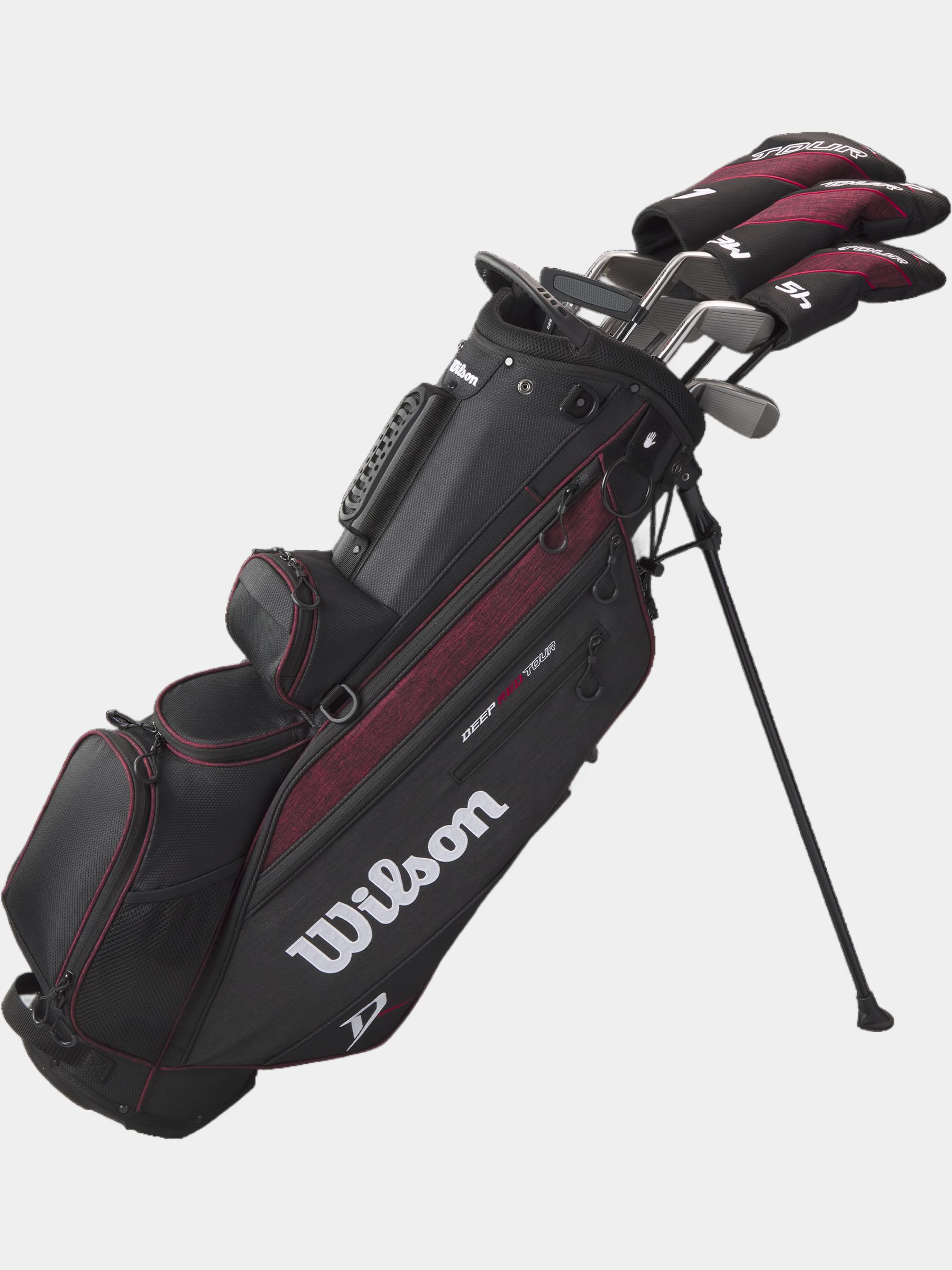 Wilson Deep Red Tour complete set 2025 in Steel, Regular buy online ...