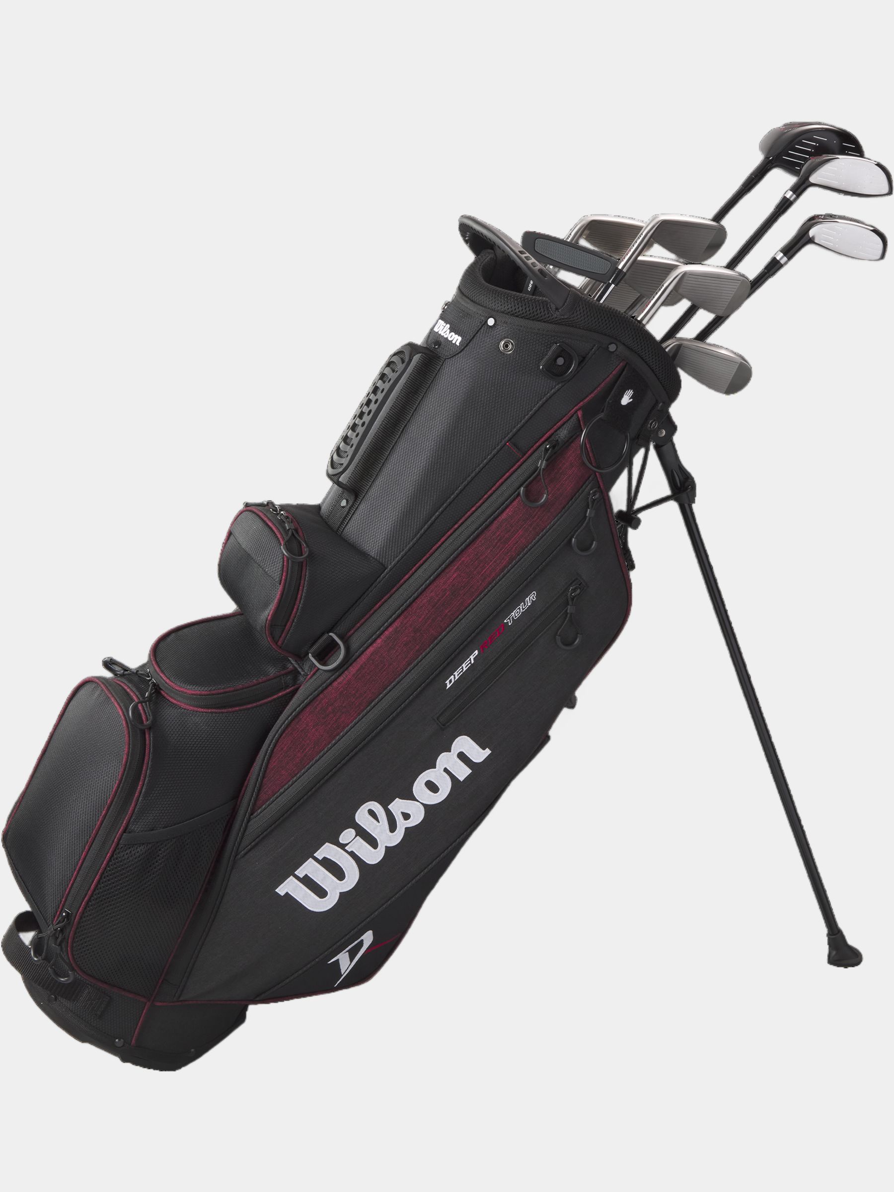 Wilson Deep Red Tour complete set 2025 in Steel, Regular buy online ...