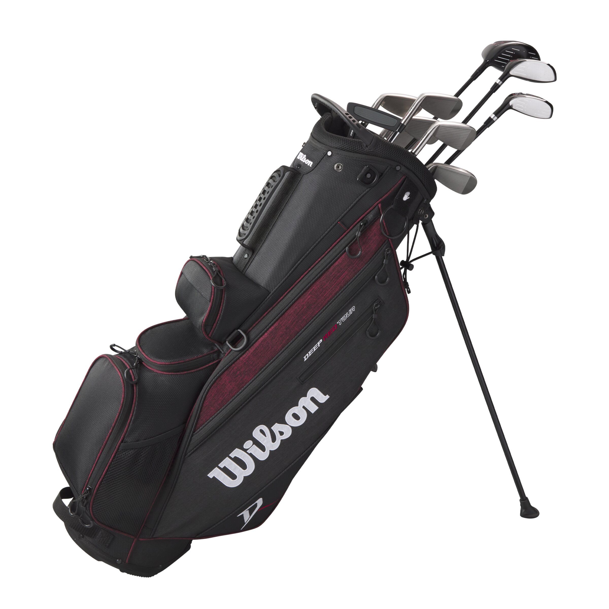 Wilson Deep Red Tour complete set 2025 in Steel, Regular buy online ...